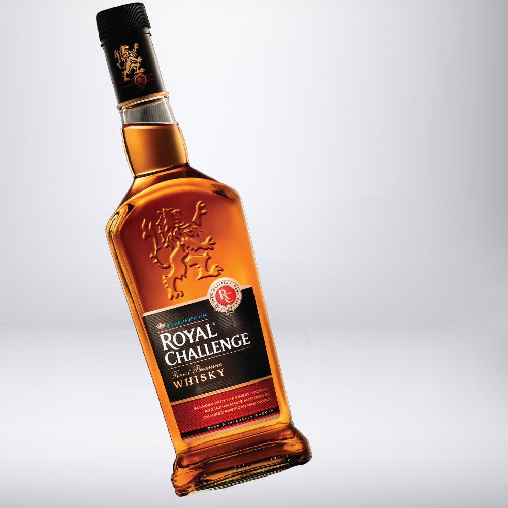 Royal Challenge Blend of Scotch & Whisky 750mlx12 – Crystal Lake